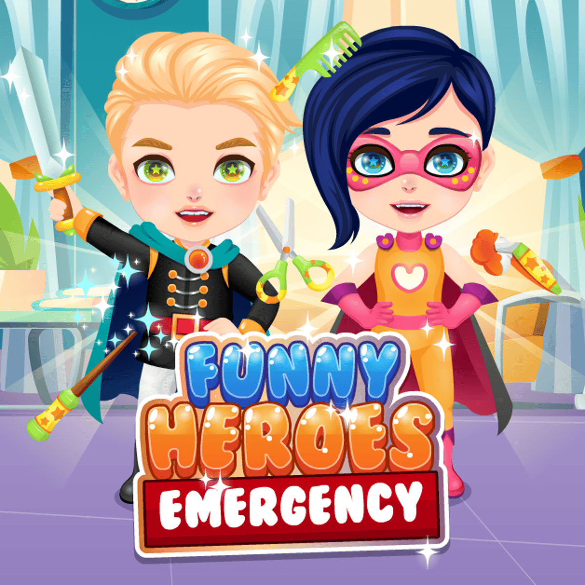 FUNNY HEROES EMERGENCY - Ücretsiz Online Oyna! | Poki