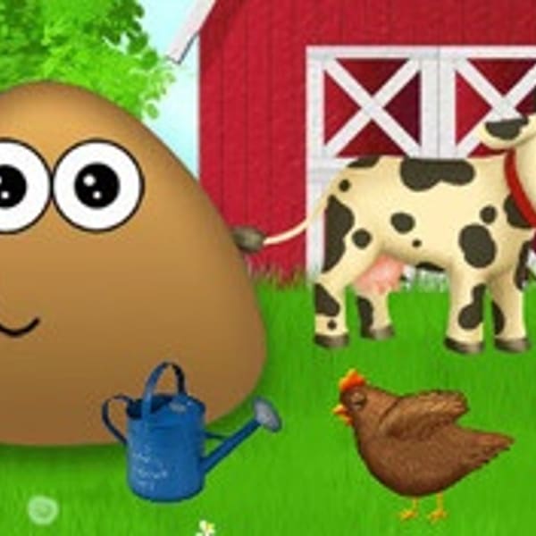 POU AT THE FARM - Juega Pou At The Farm en Pais de Los Juegos / Poki