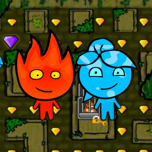 ICE AND FIRE MAN LABYRINTH - Zagraj w Ice And Fire Man Labyrinth na Poki